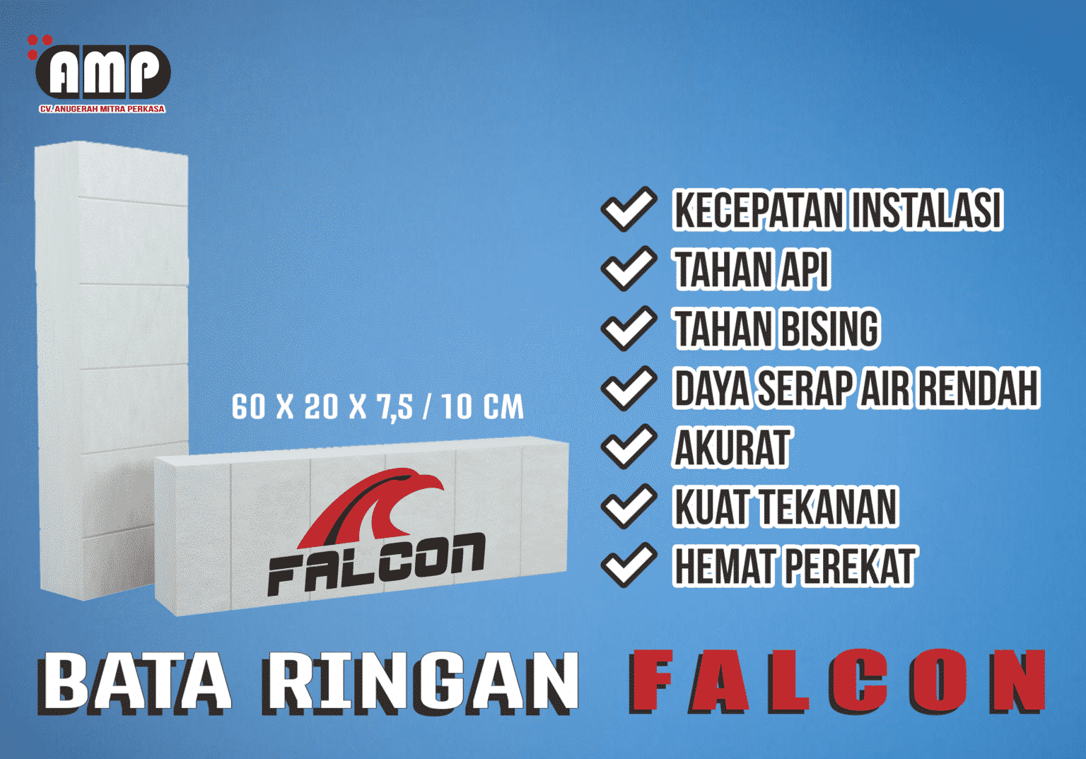 10 Merk Bata Ringan Kualitas Paling Bagus dan Terbaik (Murah)